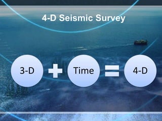 Exploration and analysis of oil and gas field ( 3D seismic survey) | PPTX