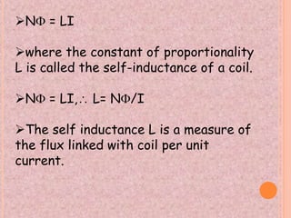 self inductance | PPTX