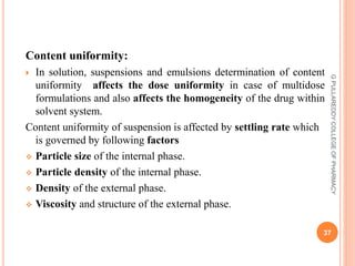 validation of dosage forms | PPTX