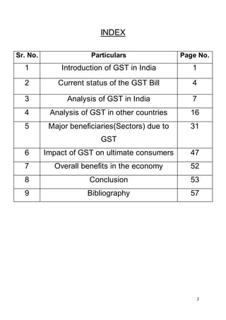 IMPLEMENTATION OF GST IN INDIA - 2 | PDF