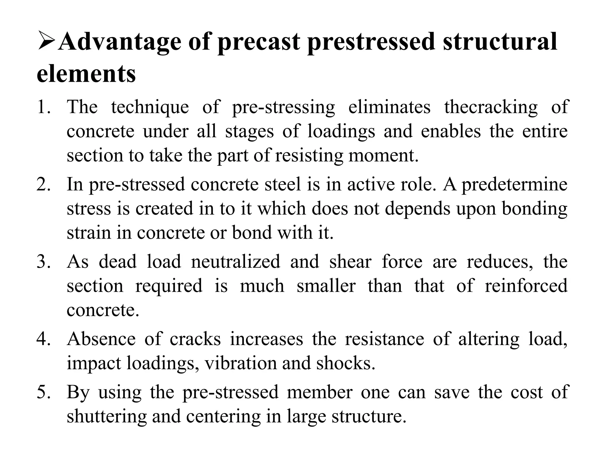 Optimum design of precast prestressed concrete structural element | PPTX