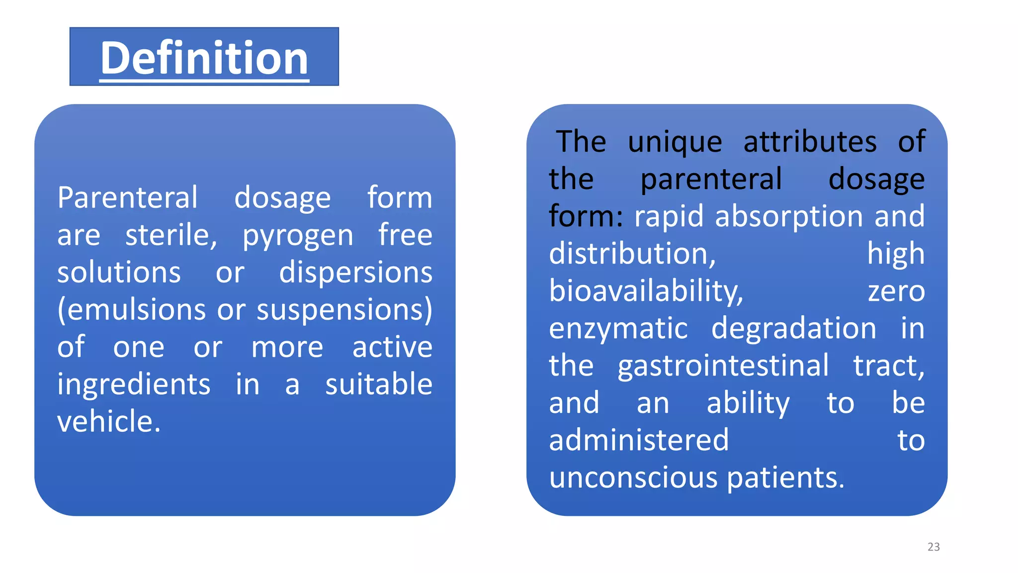 in process quality control test for ophthalmic and parenterals | PPTX