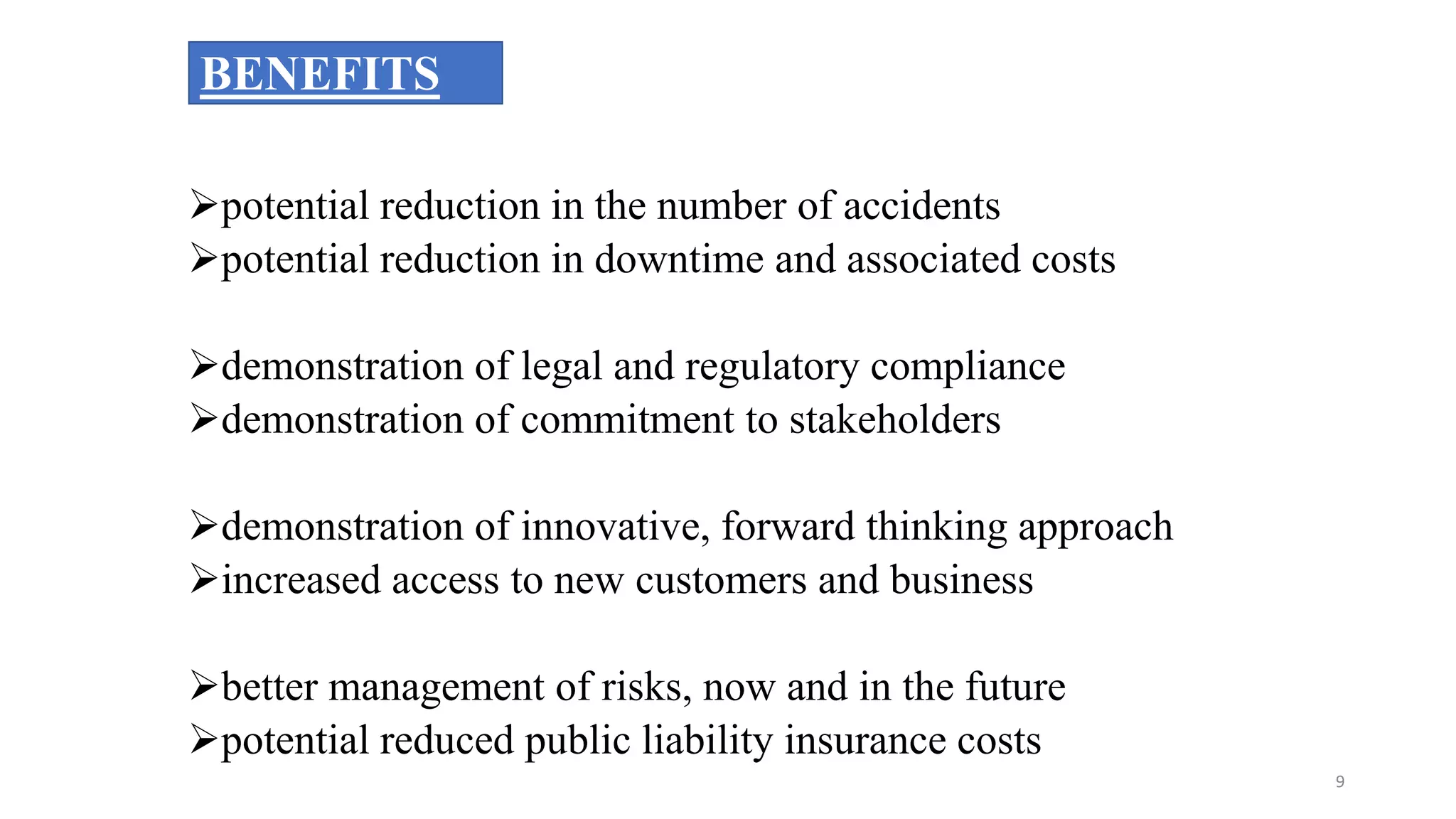 OHSAS guideline | PPTX