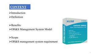 OHSAS guideline | PPTX