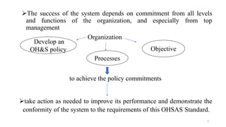 OHSAS guideline | PPTX