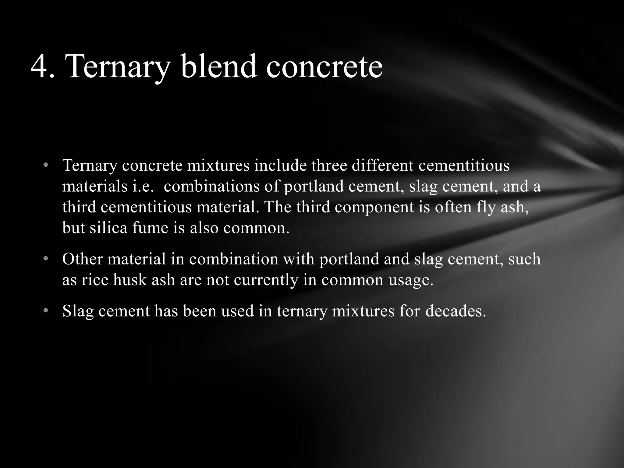 Special Types Of Concrete Ppt