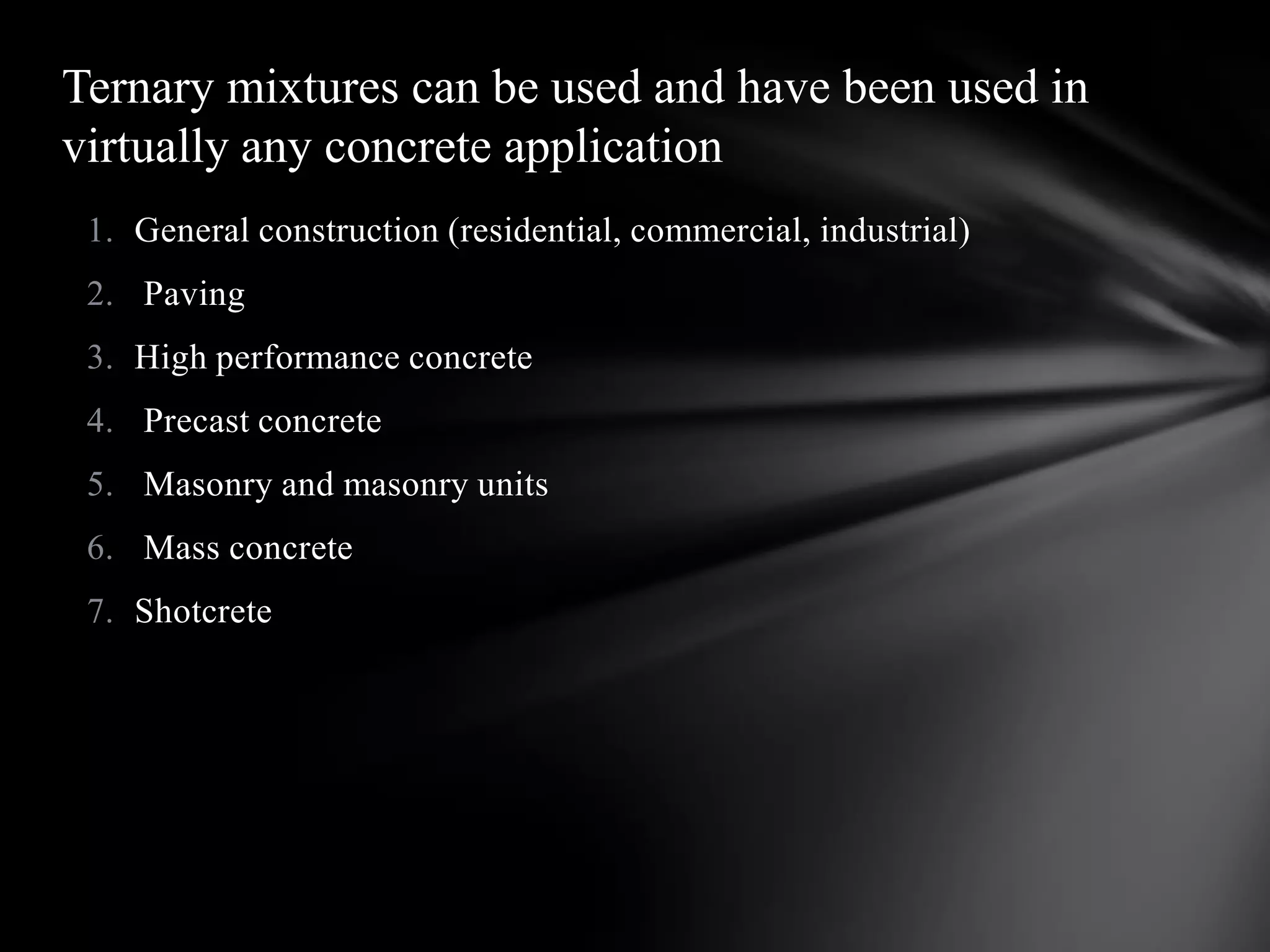 special types of concrete | PPTX