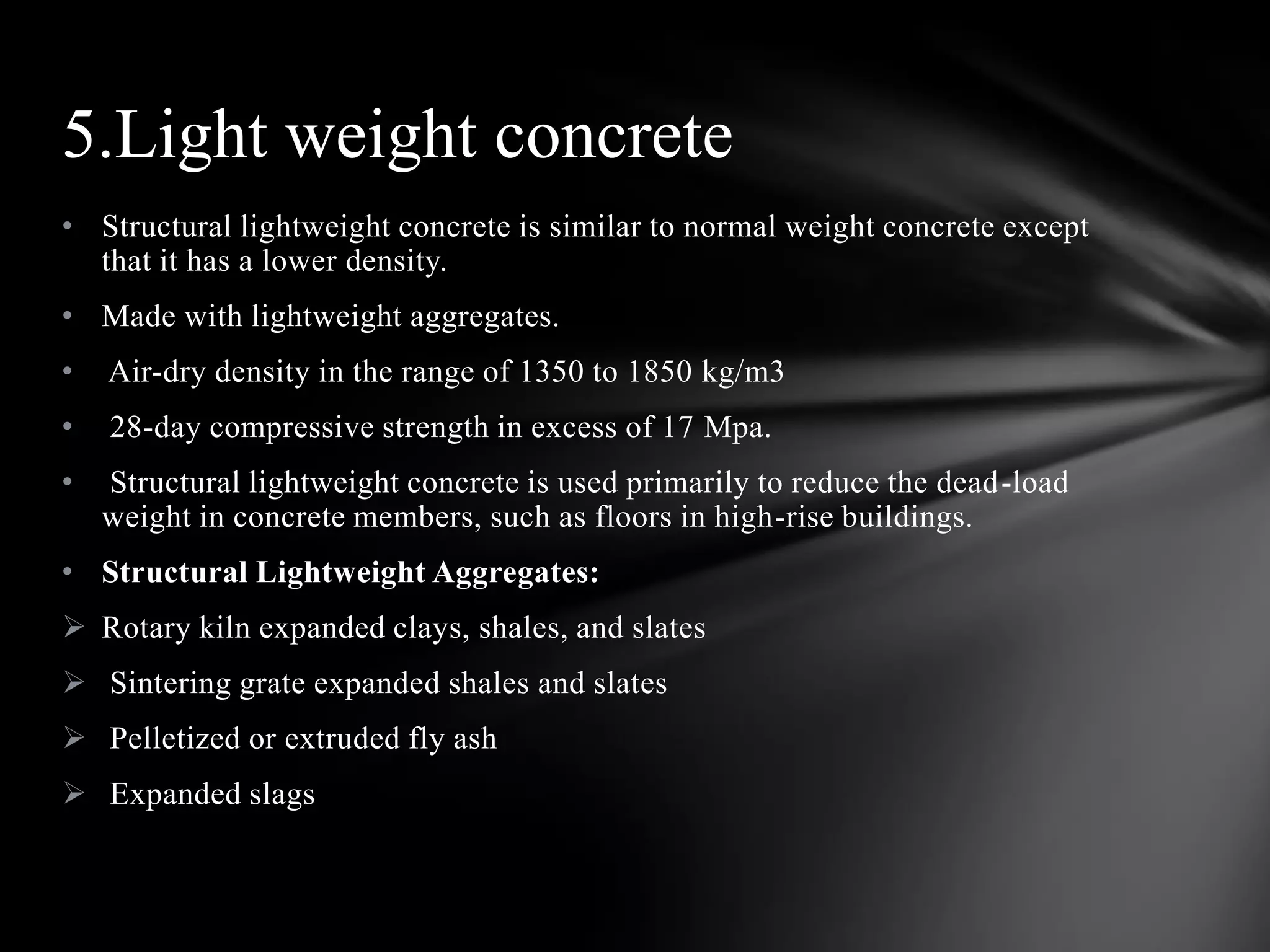 special types of concrete | PPTX