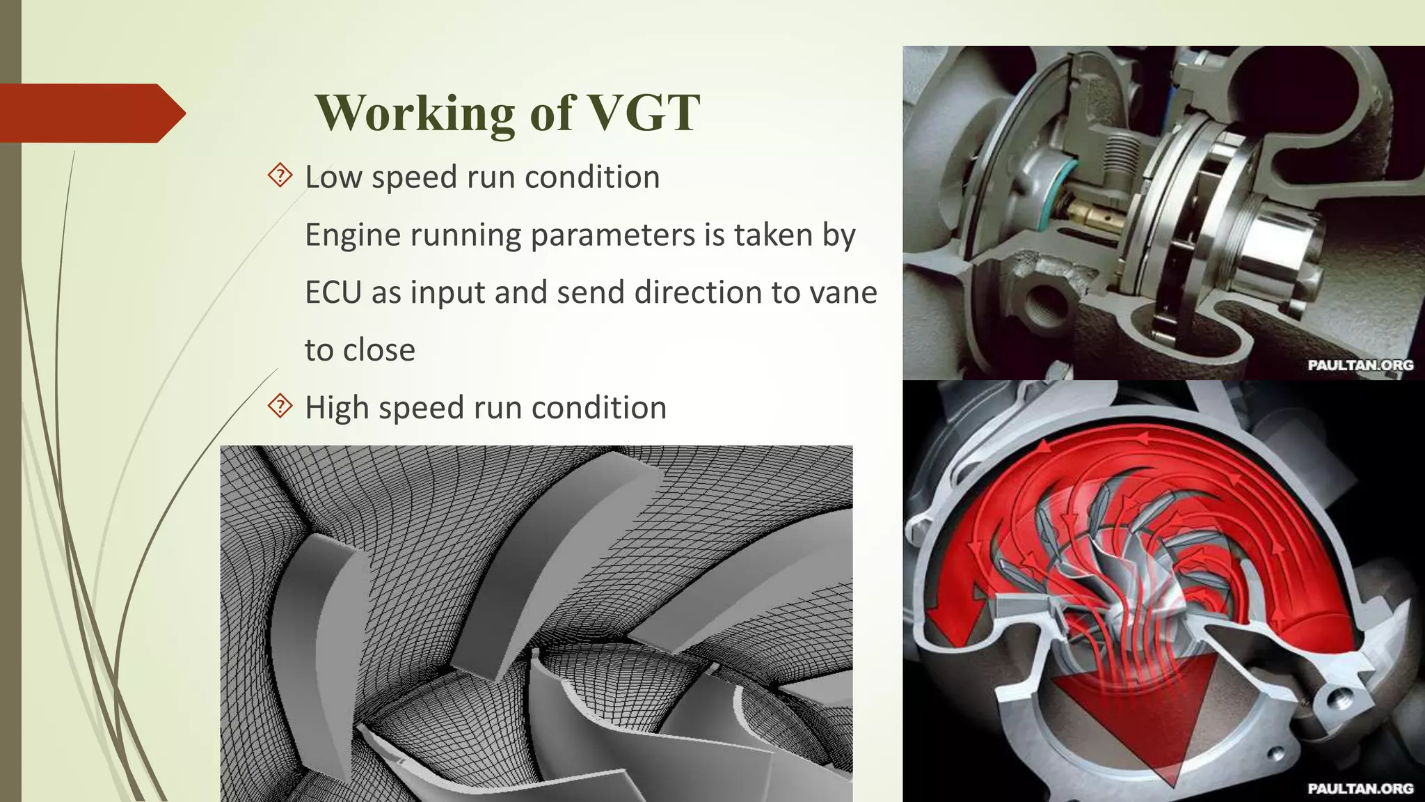 variable geometry turbocharger | PPTX