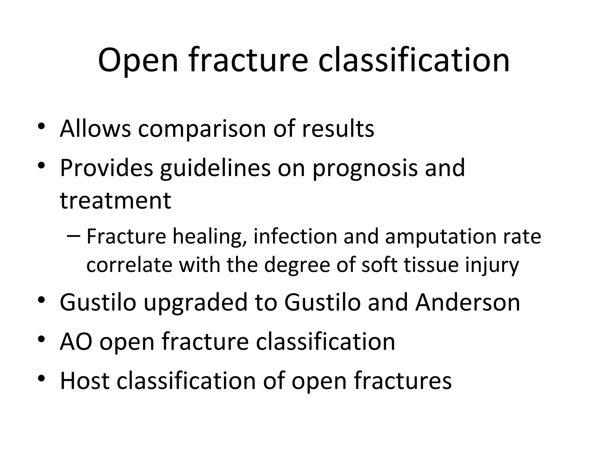 management of open fracture | PPT