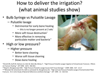 management of open fracture | PPT