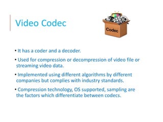 An Overview of High Efficiency Video Codec HEVC (H.265) | PPTX