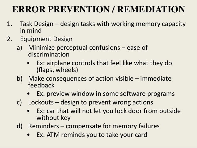 Human Error & Risk Factor Affecting Reliability & Safety