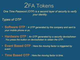 Two Factor Authentication | PPTX