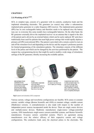Spinal cord Stimulation | PDF