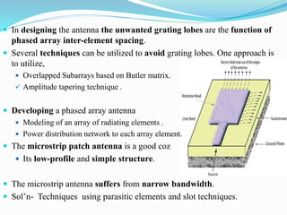 Overlapped Phased Array Antenna for Avalanche Radar | PPT