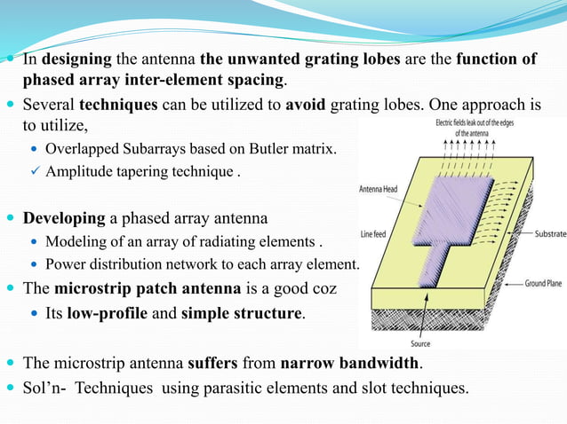 Overlapped Phased Array Antenna for Avalanche Radar | PPT