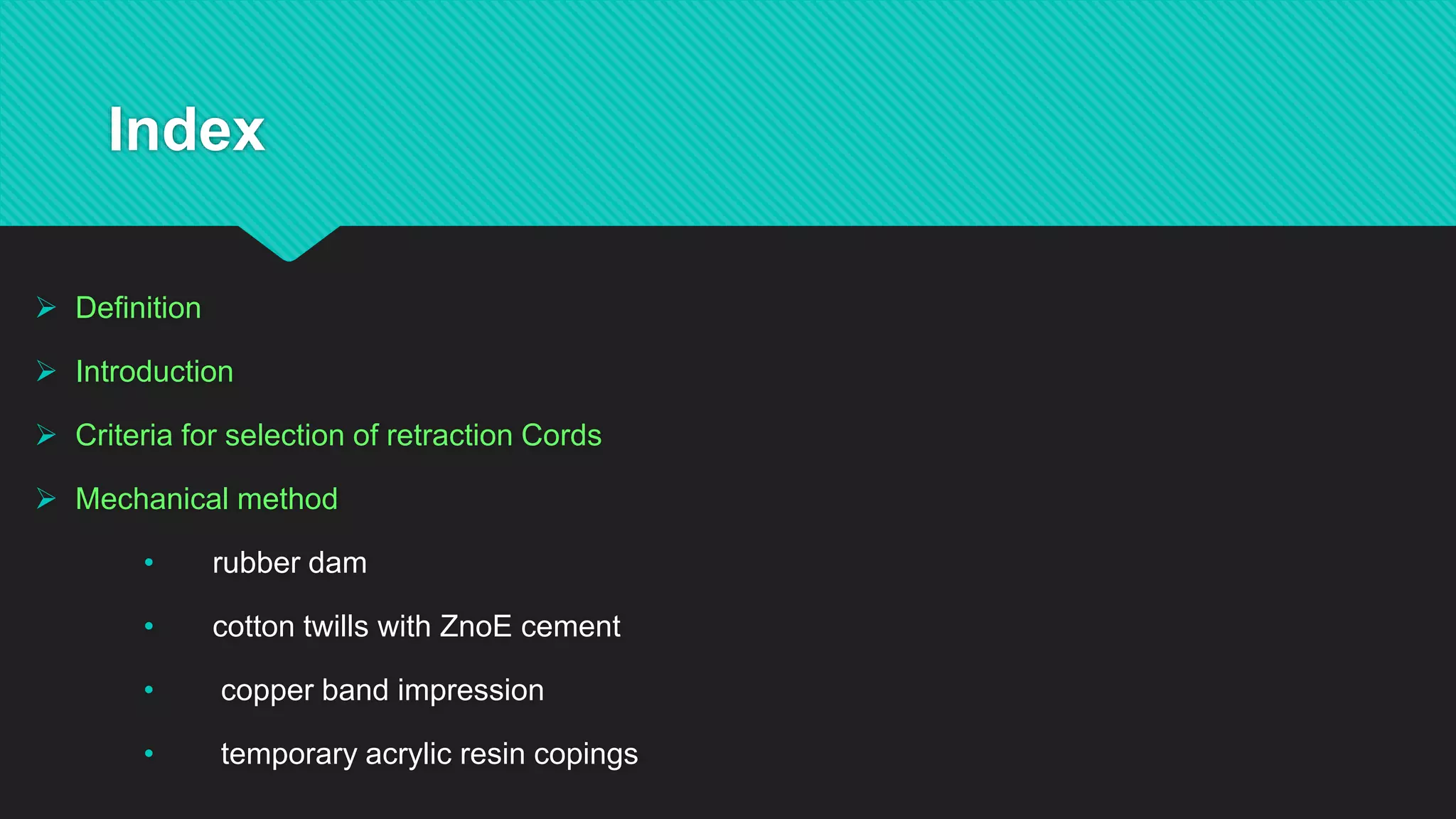 Gingival Retraction | PPTX
