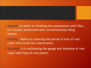 Bio mechanical preparation | PDF