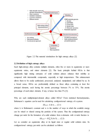 high entropy alloys | DOCX