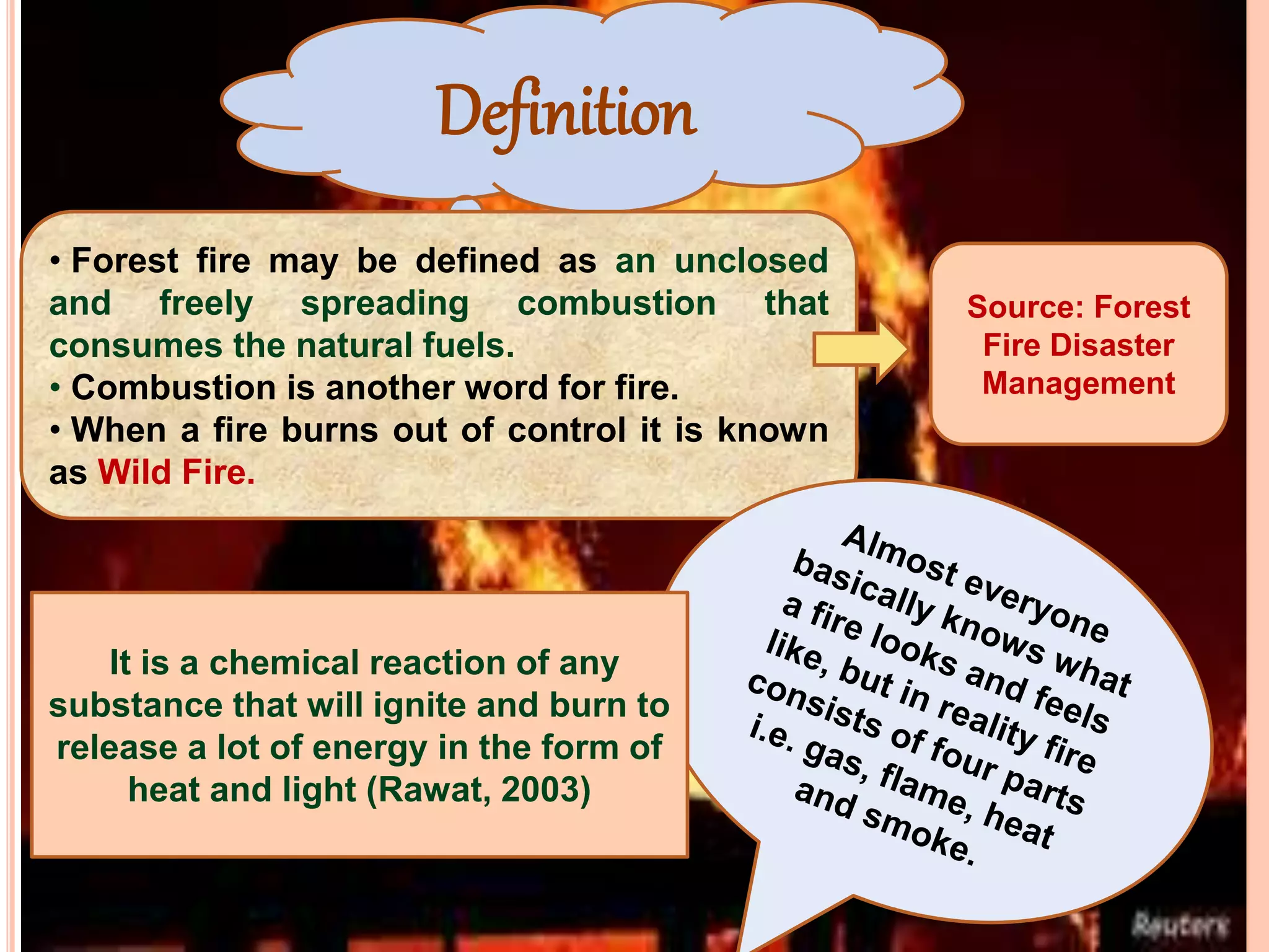 Forest Fire- its impacts, case studies | PPTX