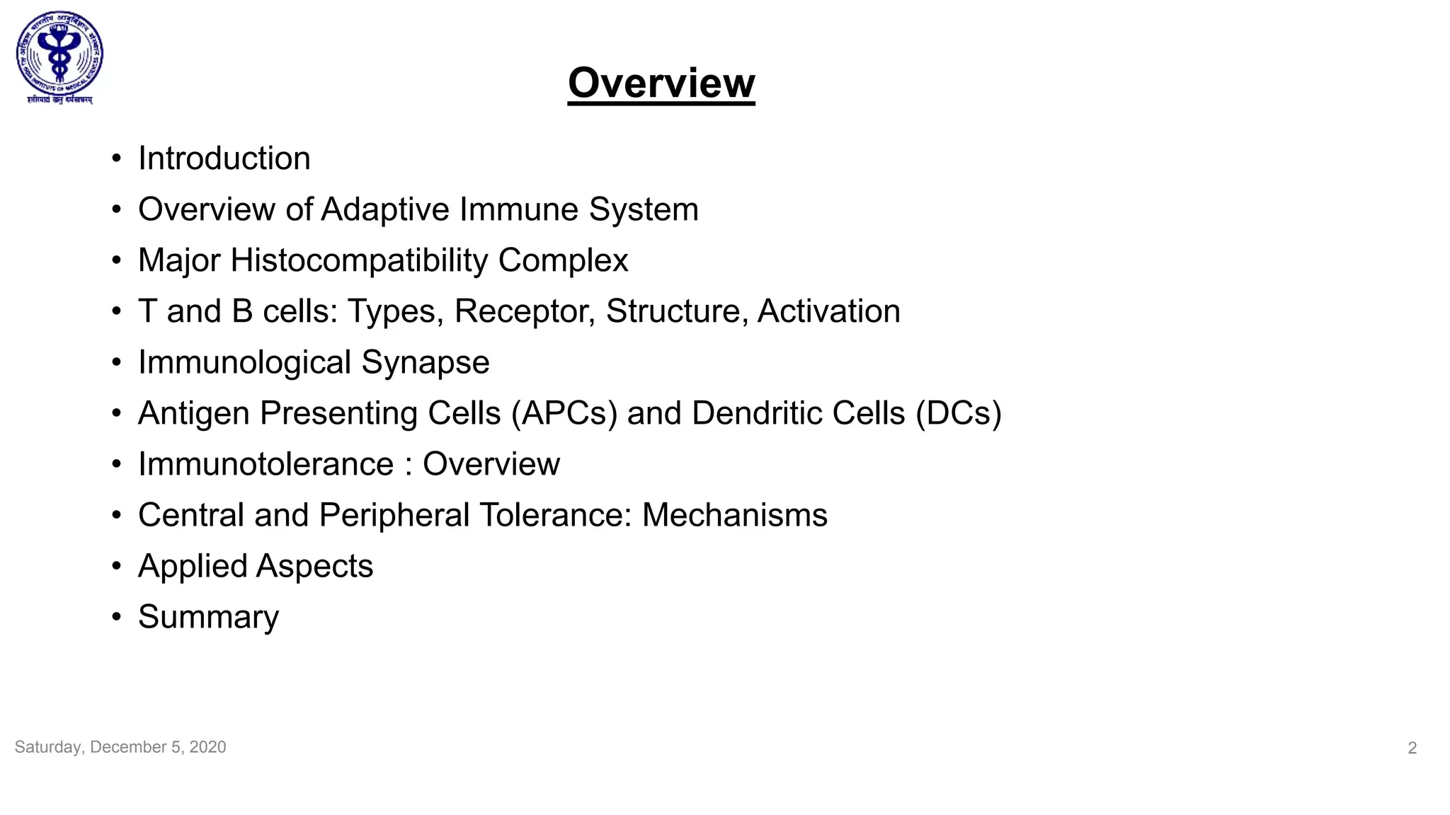 Immunoreactivity and Immunotolerance | PPTX