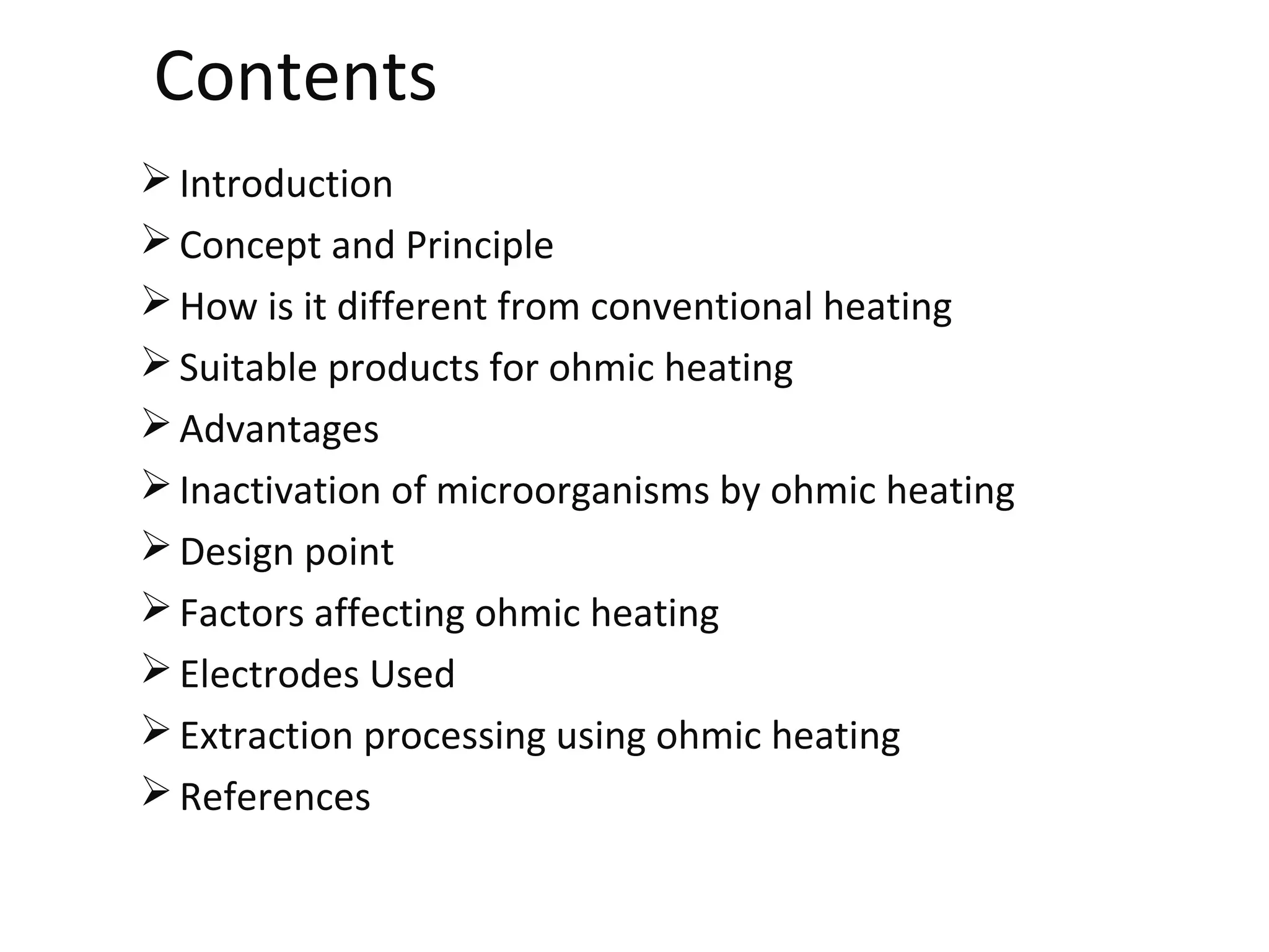 Power point presentation (ppt) on Ohmic Heating & Extraction Processing ...