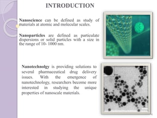 Nanotechnology and its applications | PPTX