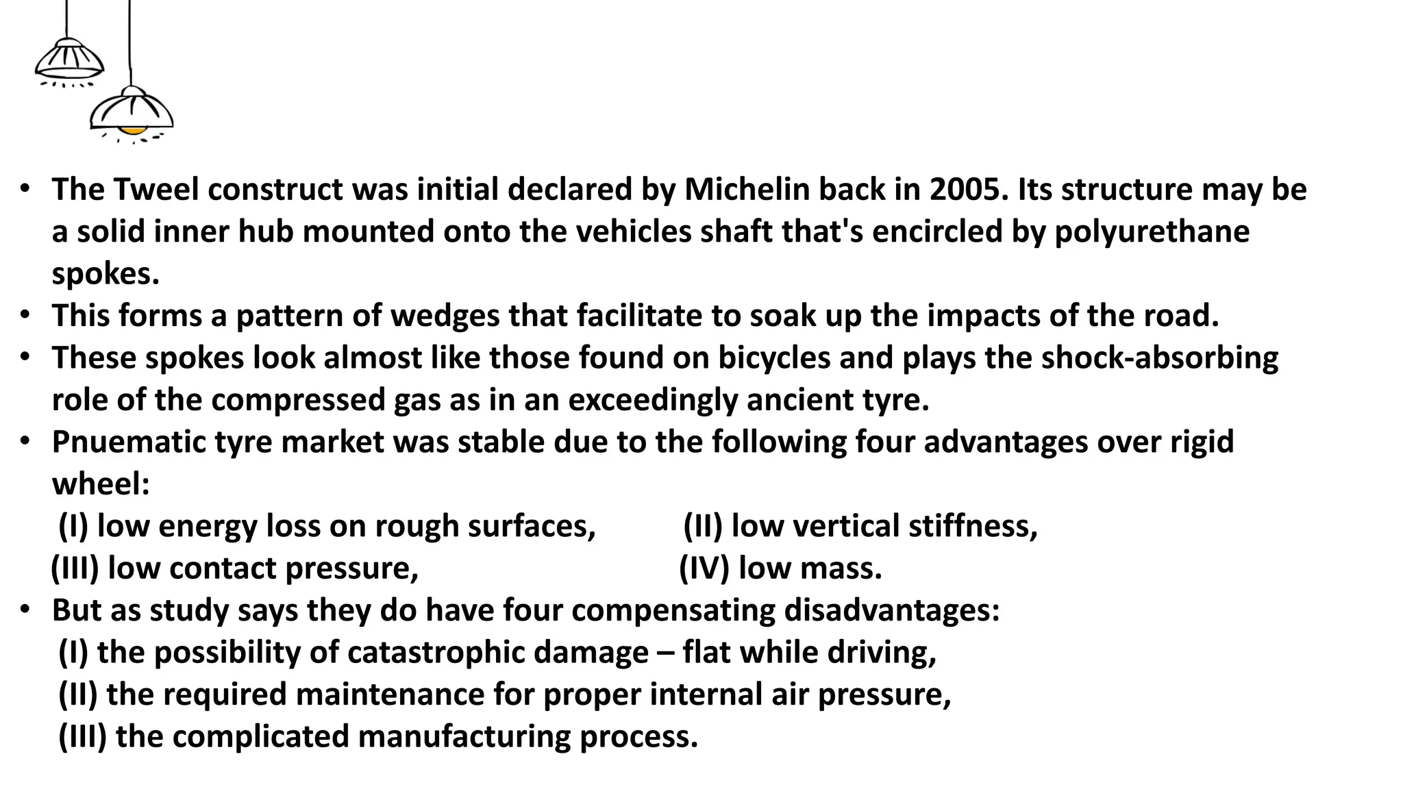 Non-Pnuematic (Airless tyres) seminar presentation | PPTX