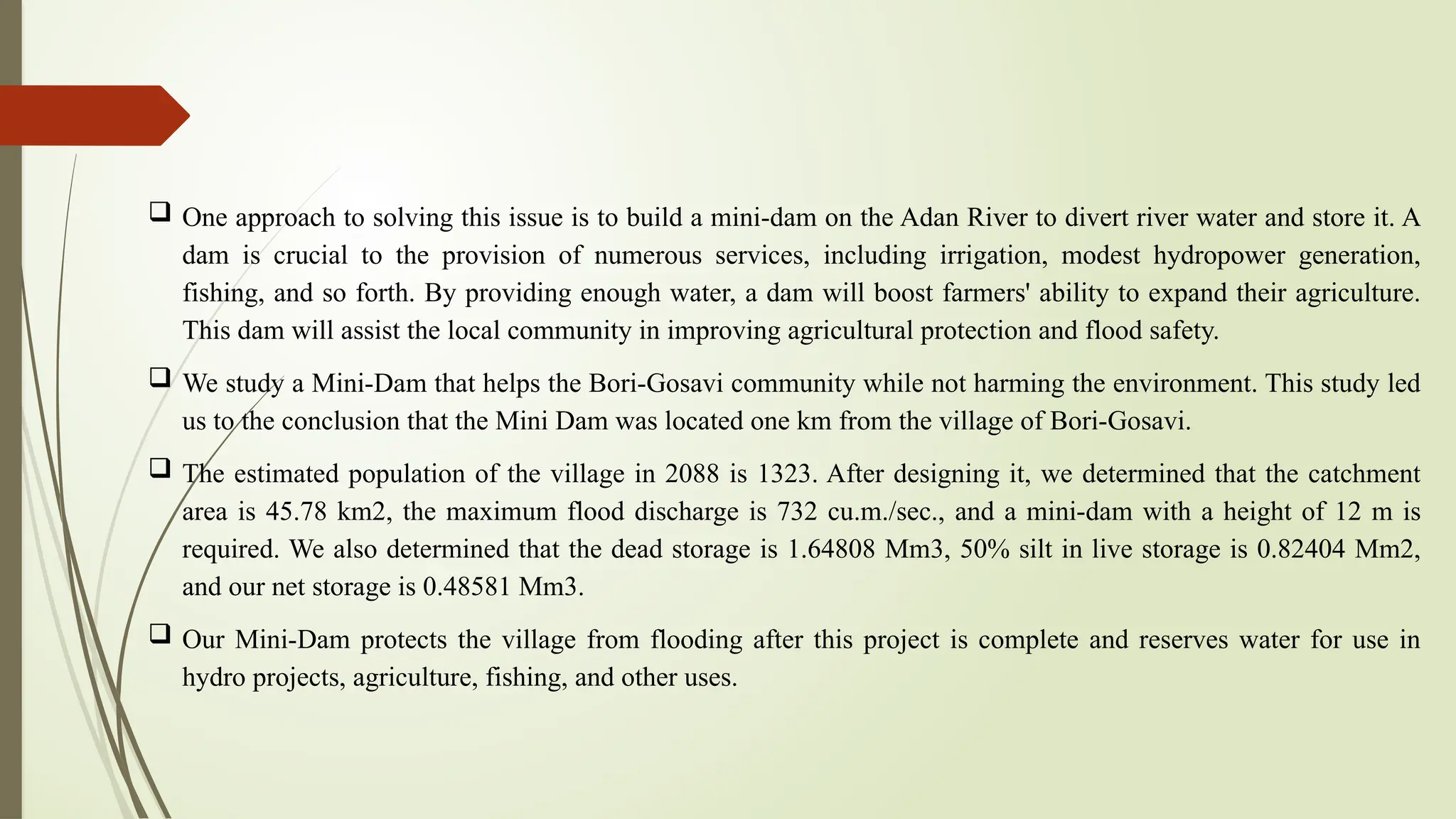 FINAL SEMINAR PPT ON STUDY AND DESIGN OF MINI DAM ON ADAN RIVER.pptx