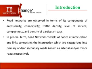 Development of road network | PPTX