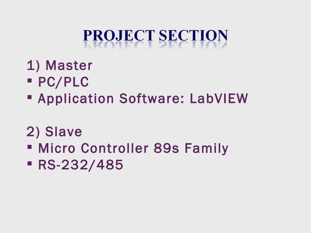 LabVIEW based SCADA system for CERAMIC INDUSTRY | PPT
