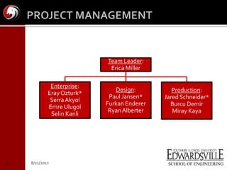 Final senior design presentation(SIUE) | PPTX