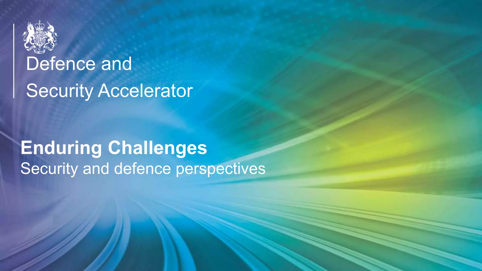 Accelerator Enduring Competition Challenge - Session 2 | PPTX | Defense ...