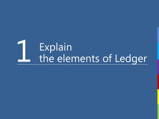 setting up a ledger | PPT