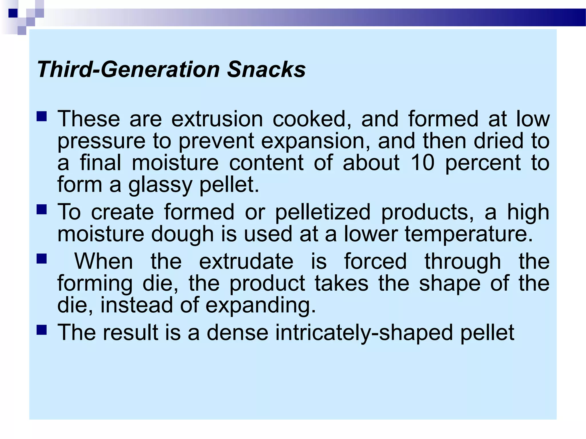 Extruded Snack Food | PPT