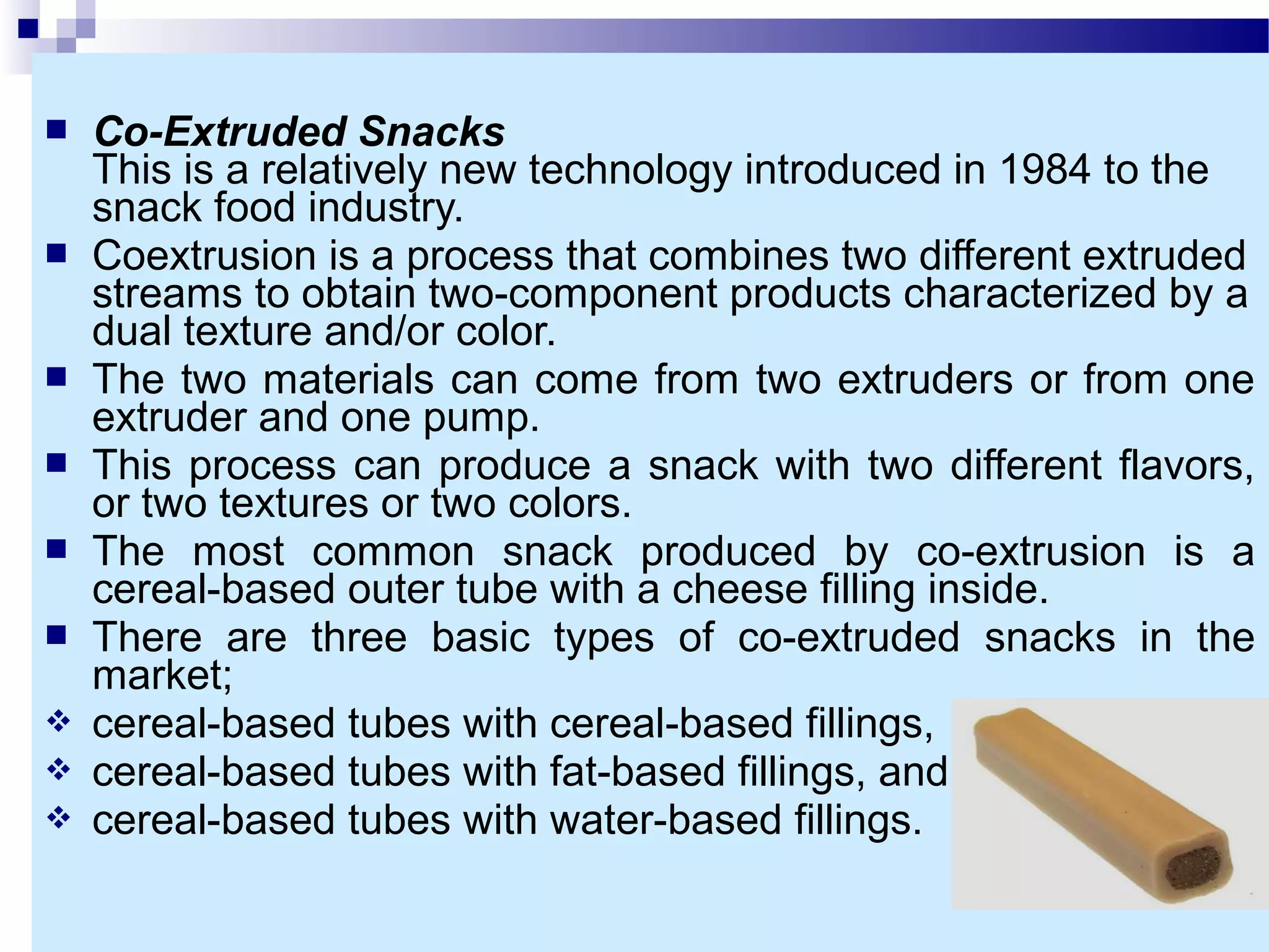 Extruded Snack Food | PPT