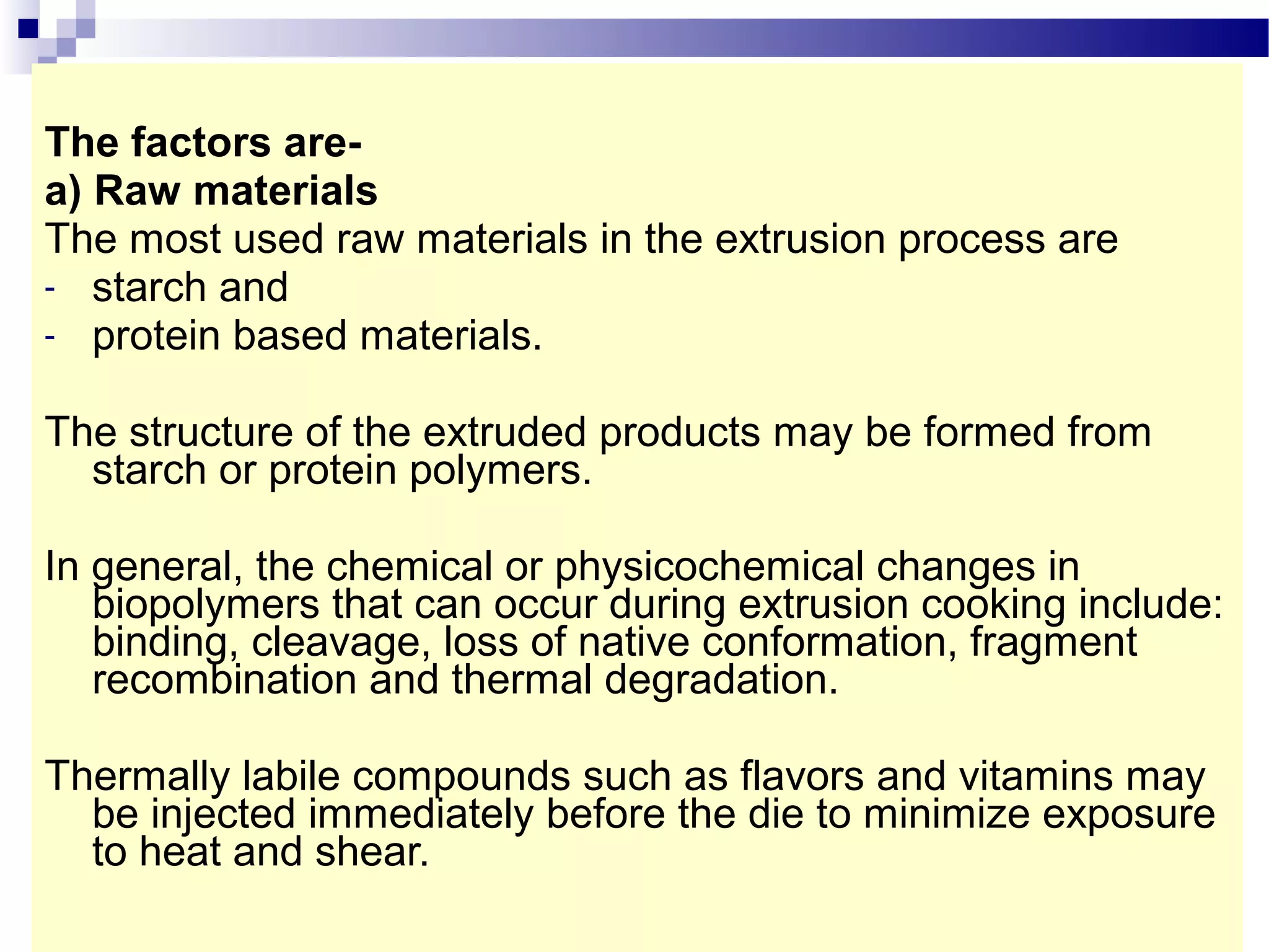 Extruded Snack Food | PPT