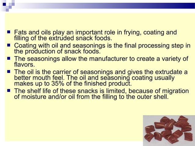 Extruded Snack Food | PPT