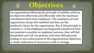 The Stability And tenure of A Personnel ( The 12 principal of Henry ...