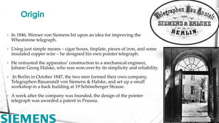 Global Brand - Company Analysis - Siemens | PPT