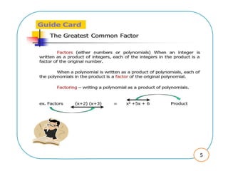 factoring trinomials using ac method | PDF