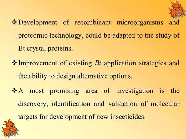 Role of Entomopethogenic bacteria and prospects | PPT | Biological ...