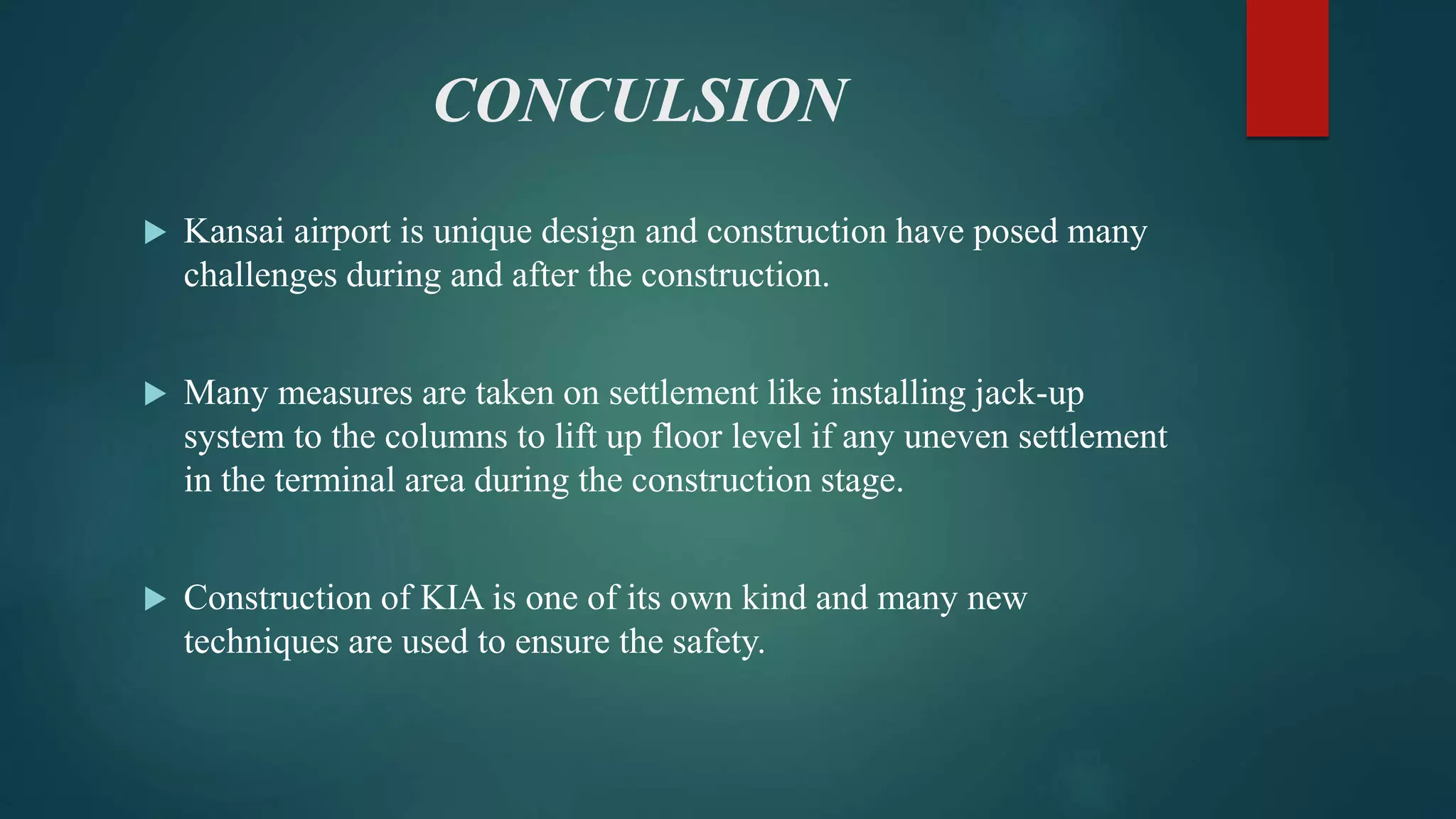 Sinking airport-KANSAI INTERNATIONAL AIRPORT | PPT