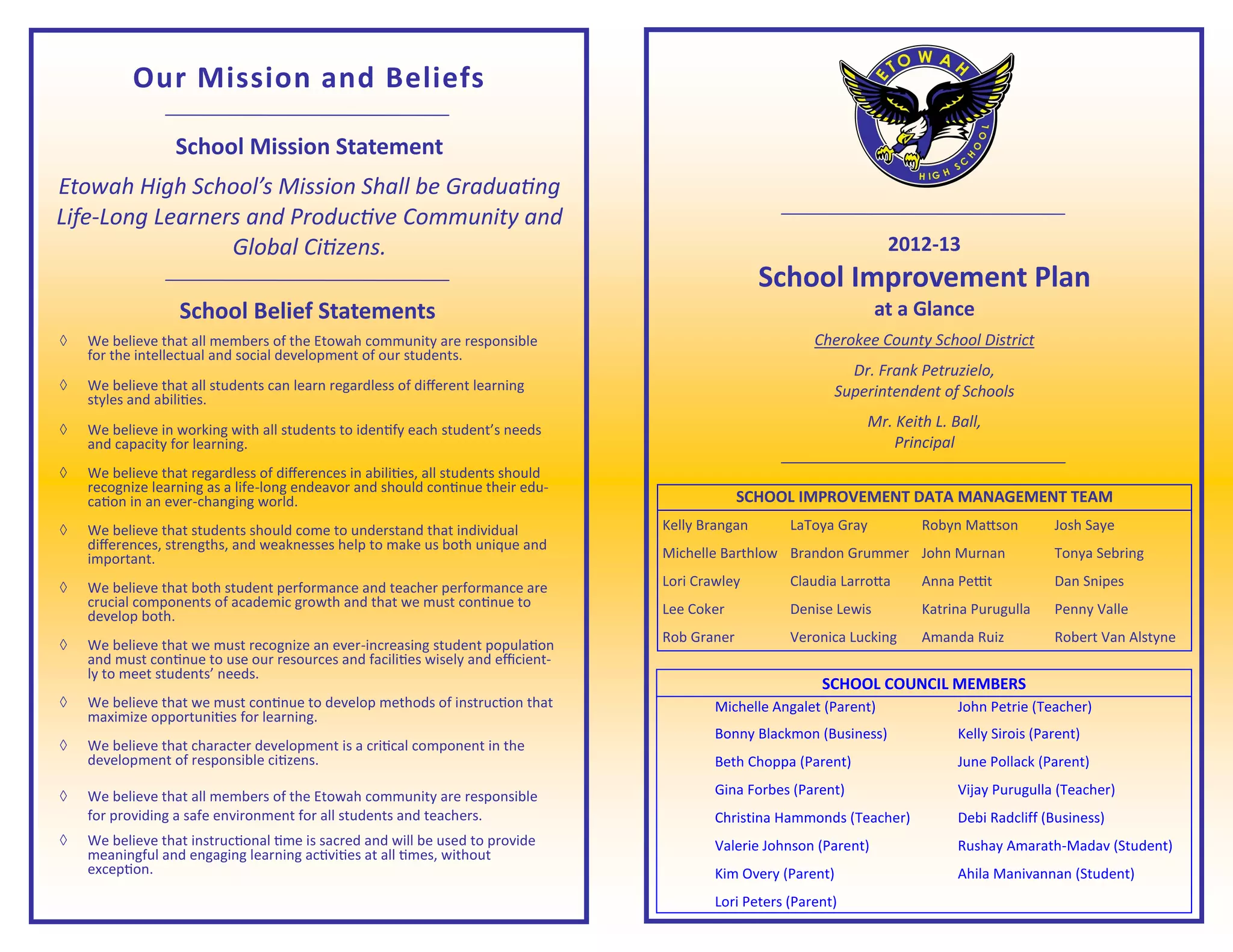 SIP at a Glance - 2012-13 | PDF