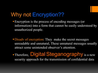Skin tone based steganography | PPTX
