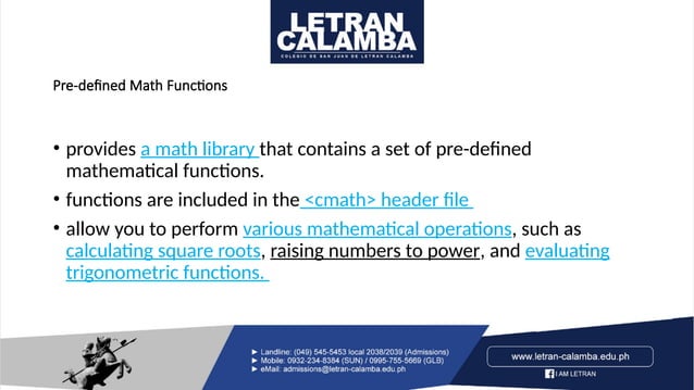 Finals Lesson 2 Pre defined Math Functions.pptx