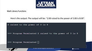 Finals Lesson 2 Pre defined Math Functions.pptx