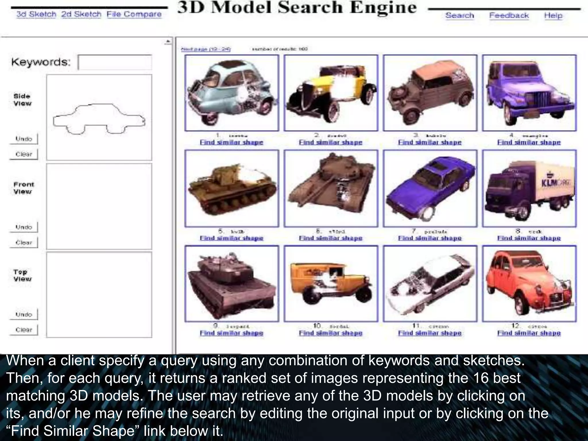 3D Searching by ruchi | PPTX
