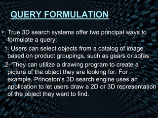 3D Searching by ruchi | PPTX